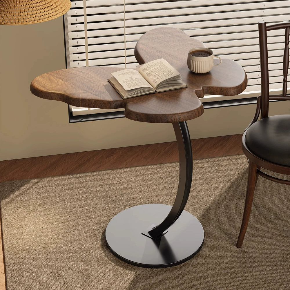Artistic Butterfly Design Corner Table